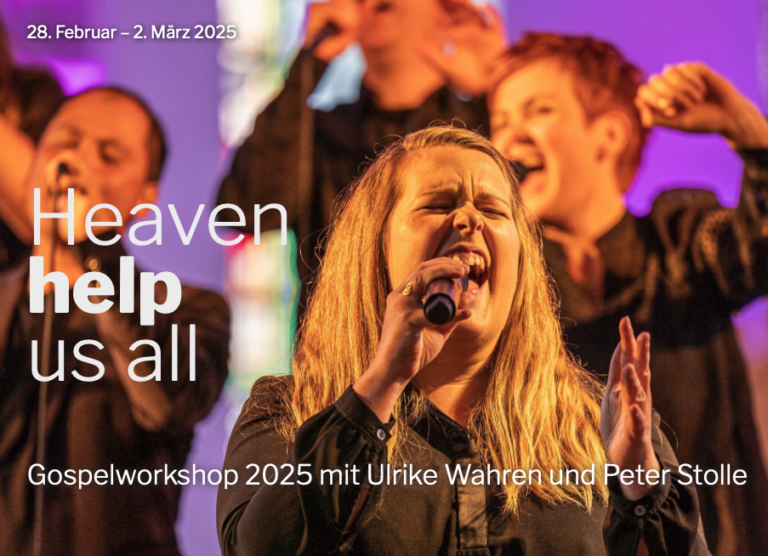 Gospelworkshop mit Ulrike Wahren und Peter Stolle – Johannesgemeinde Kachtenhausen